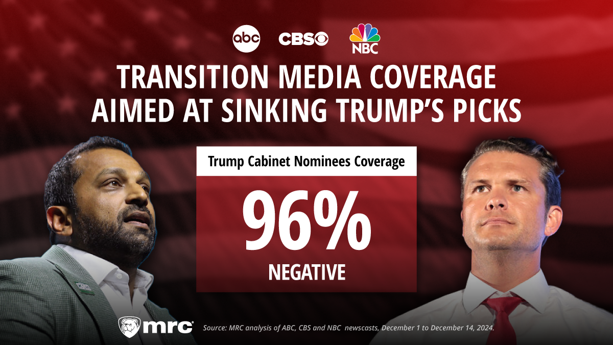 Study Reveals 96% Negative Media Coverage on Trump Cabinet Picks