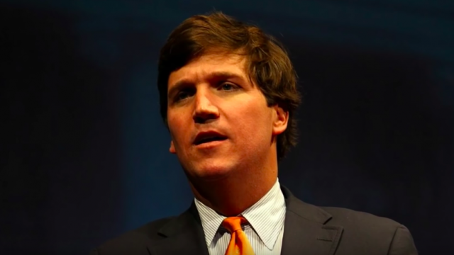 ‘we Know Where You Sleep At Night Antifa Mob Protests Outside Tucker