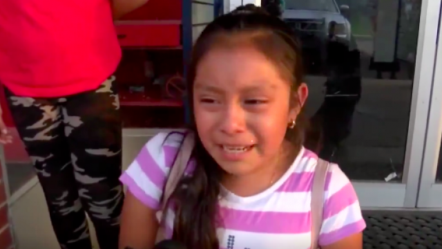 Media Use Crying Children as Props During Massive Immigration Raid | MRCTV