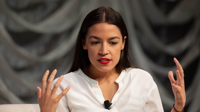 AOC Lectures Military Combat Vets in Congress About Her 'Physically ...