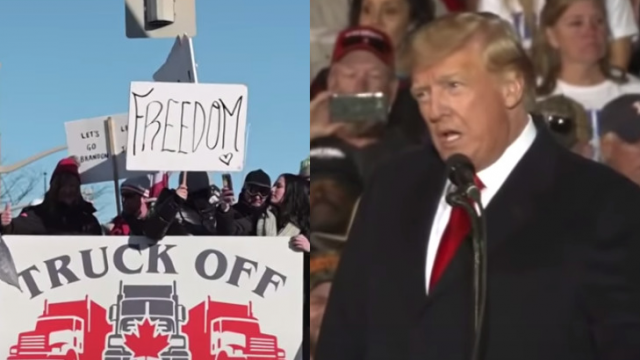 'We are with Them All the Way': Trump Gives His Support to 'Freedom ...