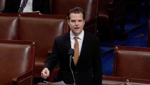 Matt Gaetz Blasts Dems' Latest Gun Bill: 'They Want You To Be Afraid ...
