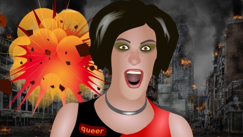 TRANTIFA: UN Official Warns Of Trend Of Trans Activist Violence | MRCTV