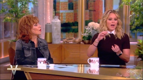 The View Runs Damage Control for Biden Building Back Border Wall | MRCTV