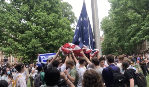 UNC Frat Boys Defend US Flag, GoFundMe Raises Half a Million