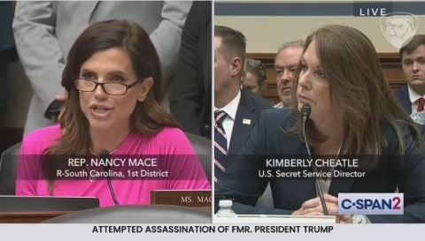 Rep. Mace Calls ‘Bulls**t’ on Secret Service Dir. Cheatle’s Testimony