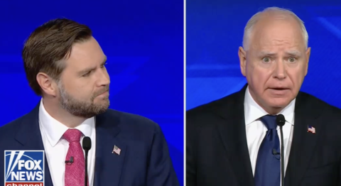 Tim Walz Claims He's A 'Knucklehead' in VP Debate