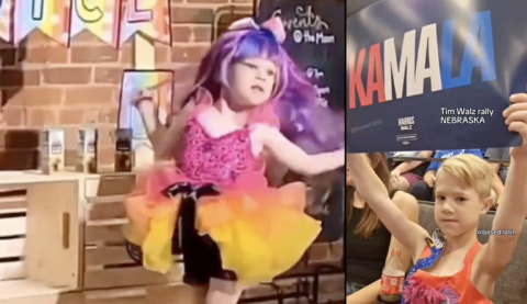6-Year-Old Drag Performer Asa Sparks Controversy at Political Rallies