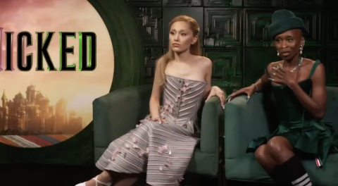 Ariana Grande, Cynthia Erivo Confused by Viral "Holding Space" Interview