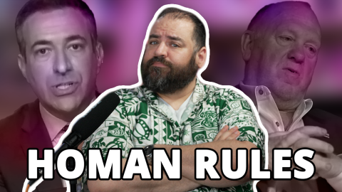 Tom Homan vs. The Media | Things That Need To Be Said | MRCTV