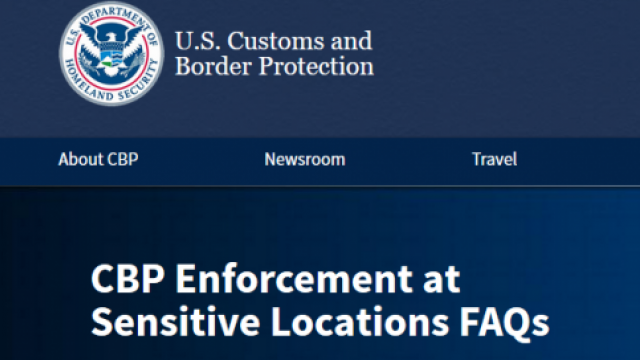 U.S. Border Protection Agcy. Advertises SAFE ZONES for Illegal Aliens ...