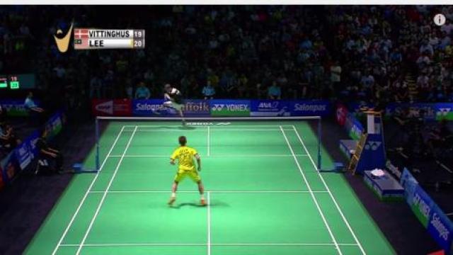 VIDEO: Badminton Player NAILS This Incredible Backcourt Shot | MRCTV