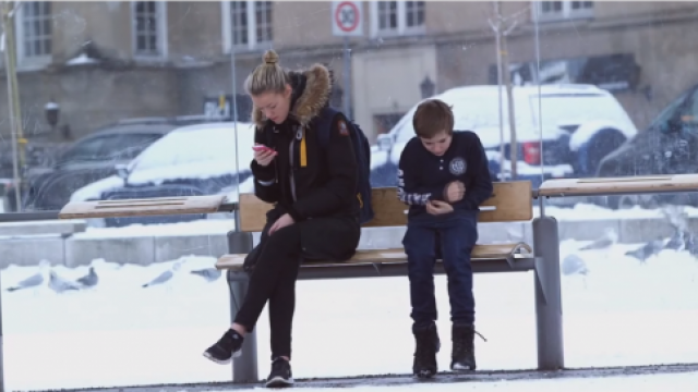 Social Experiment: Will People Help a Freezing Child at a Bus Stop? | MRCTV