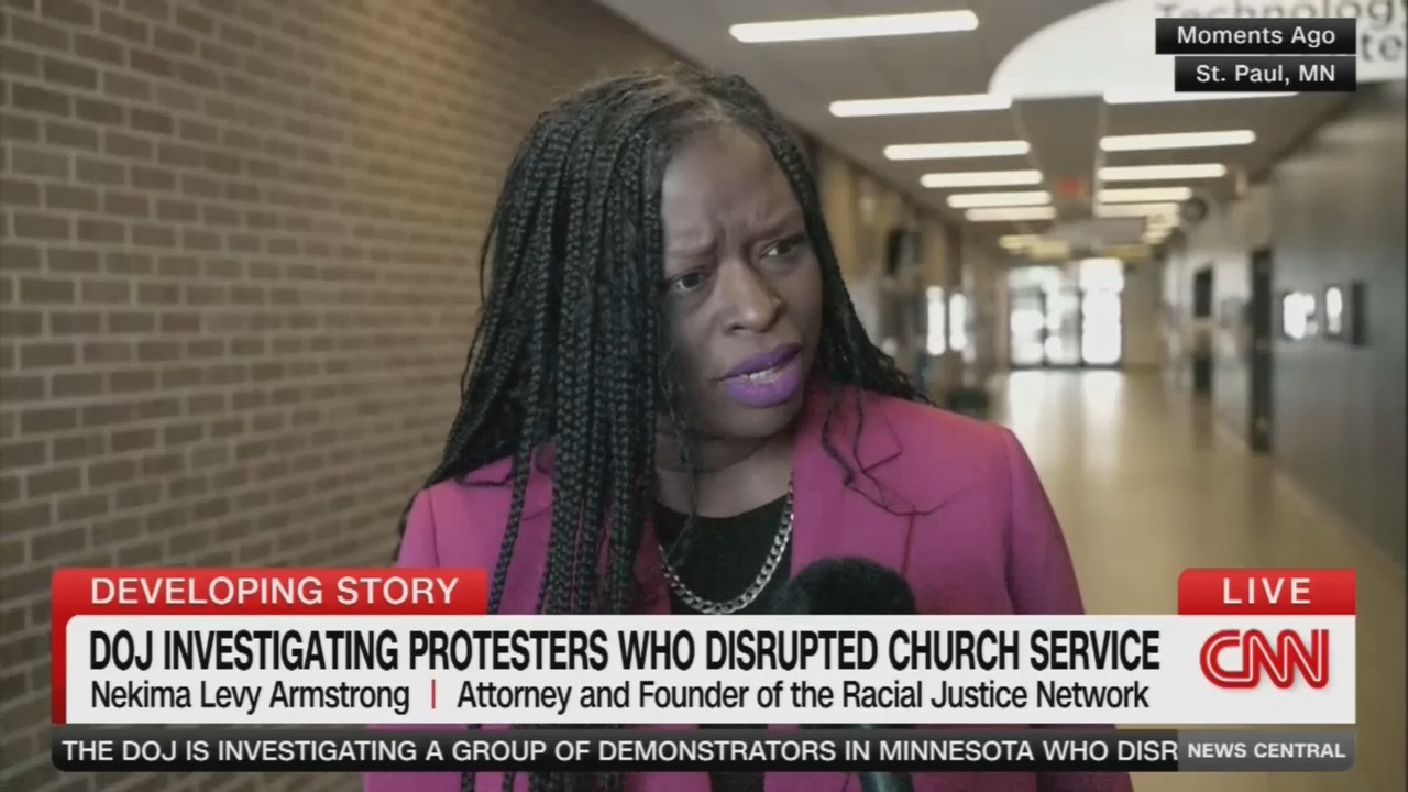 CNN Gives Platform to ICE Protest Organizer After Church Disruption
