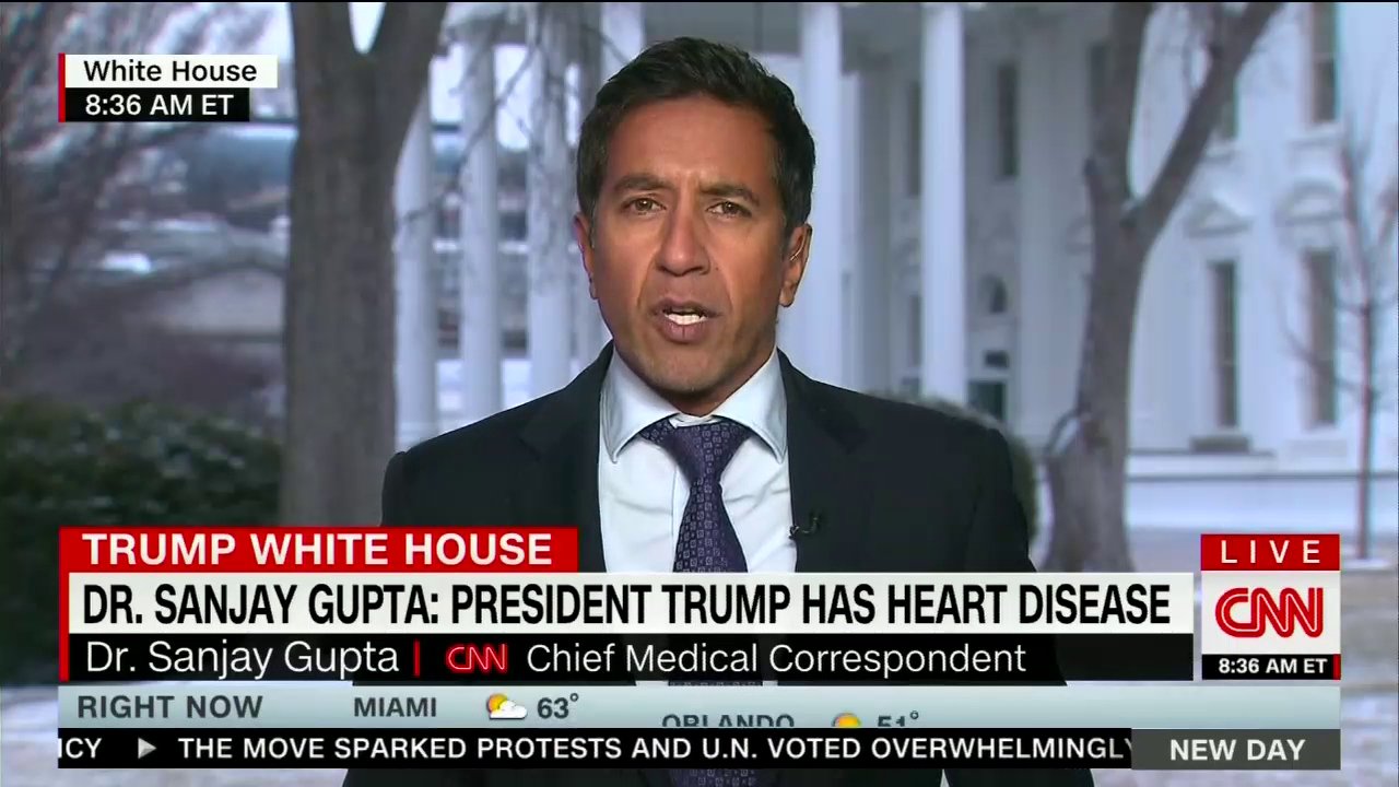 CNN Knows Better: Claims Trump DOES Have Heart Disease | MRCTV