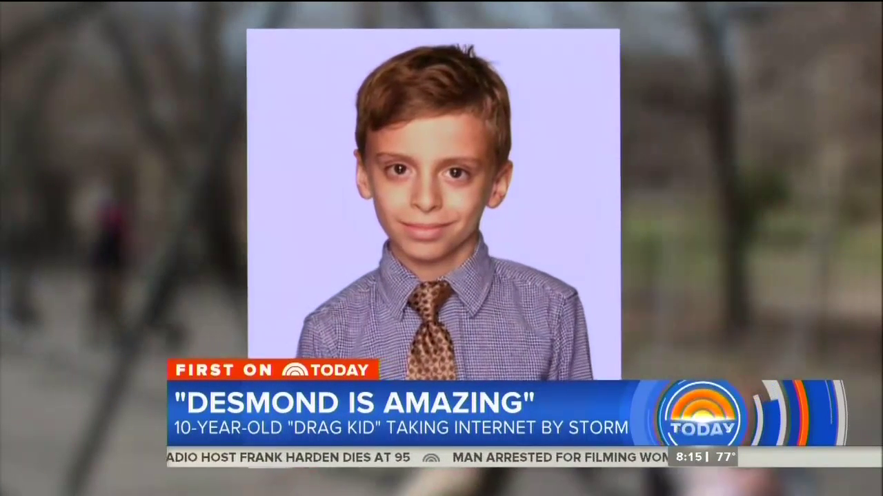 Today Show 10 Year Old Drag Queen | MRCTV